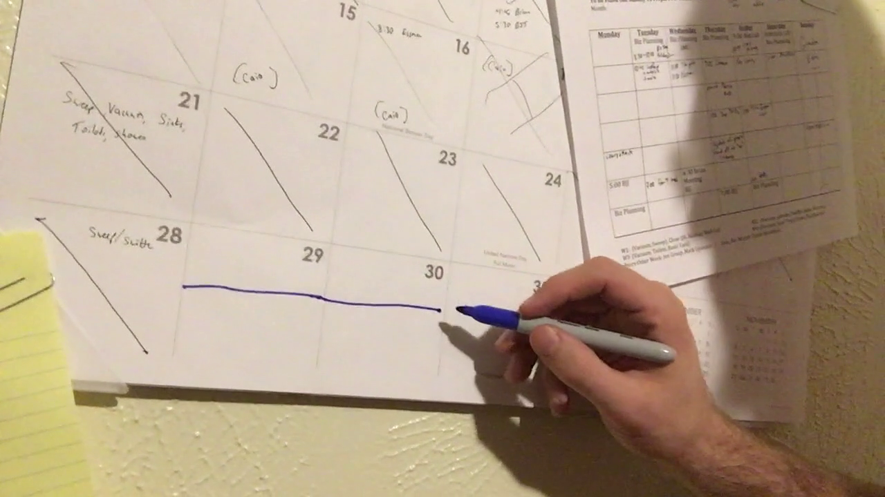 Using A “Calendar Line” To Build Habit Discipline - Lucas Walker ...